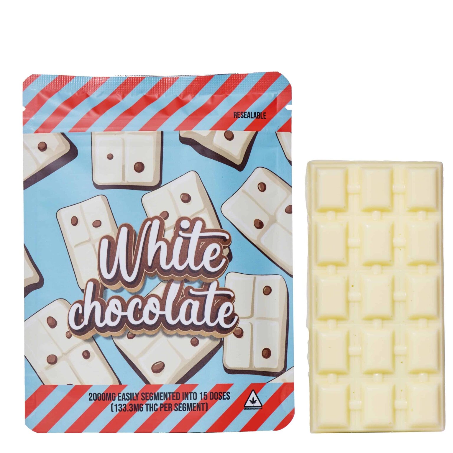 SUPER STRENGTH 2000MG THC CHOCOLATE BAR – White Chocolate – Canna Trust ...